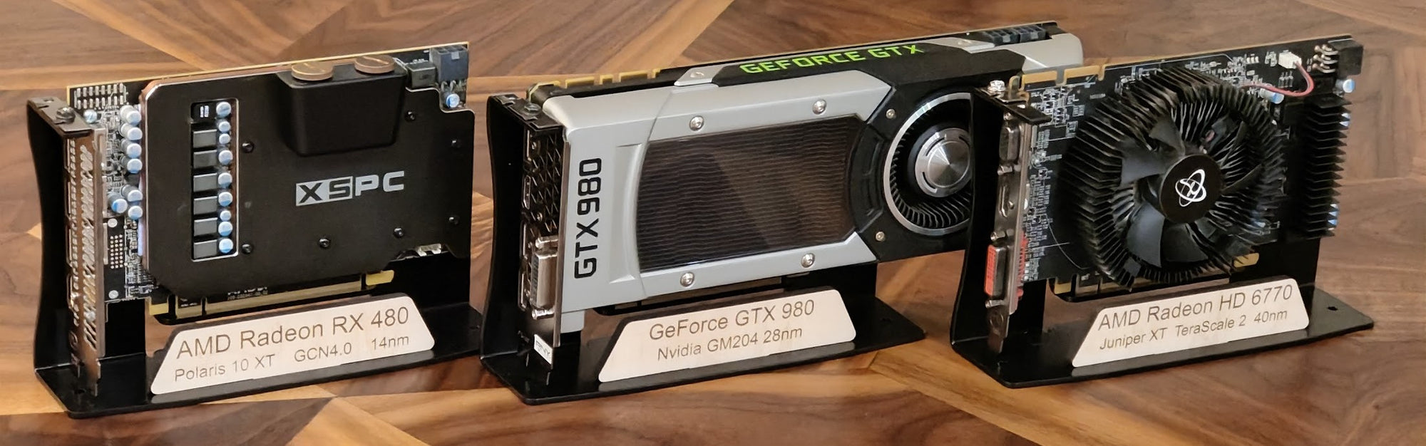 Aluminum GPU Display Stand | Retired Graphics Card Holder - Redshift ...